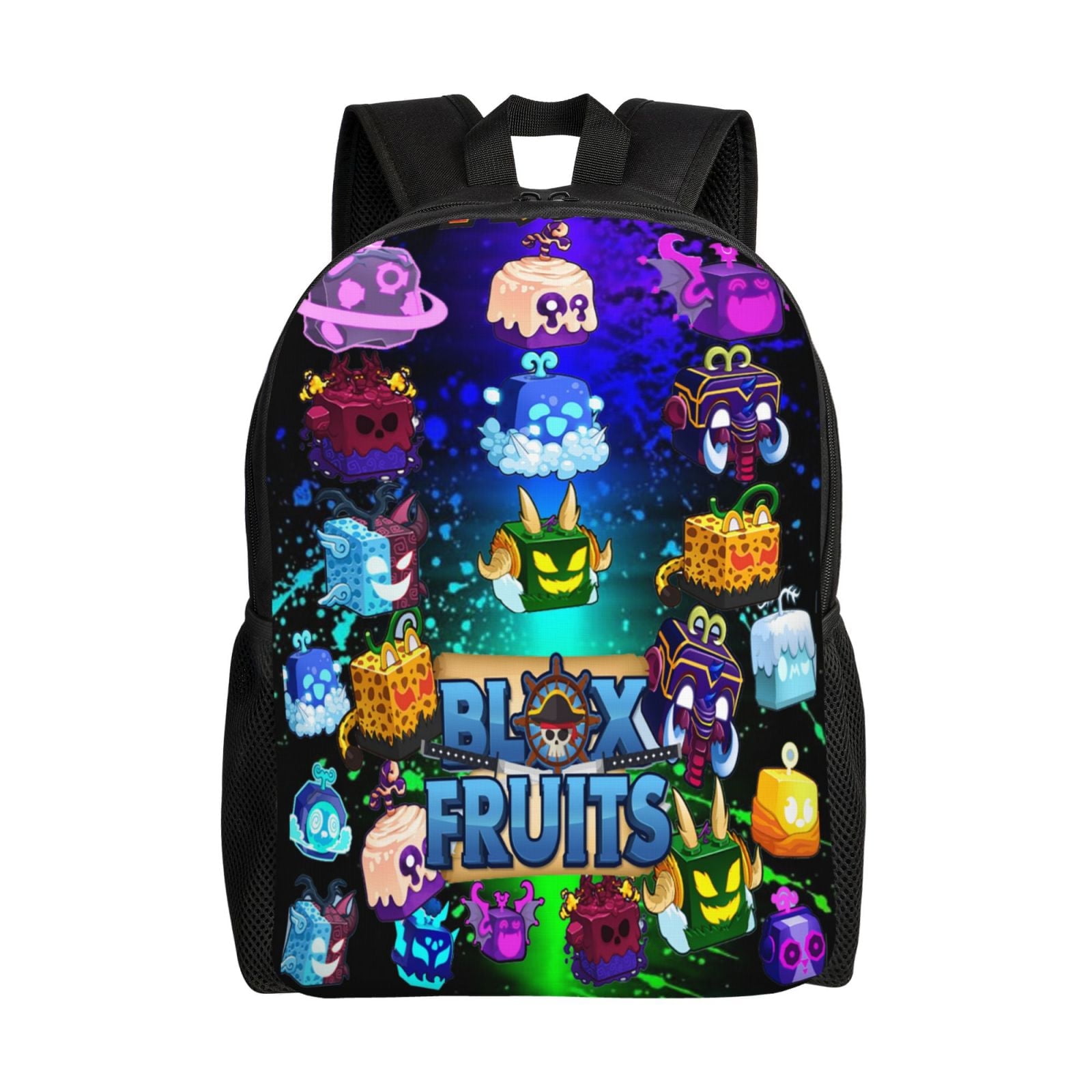 Blox Fruits Backpacks Fashion Print Leisure Travel Sports Large ...