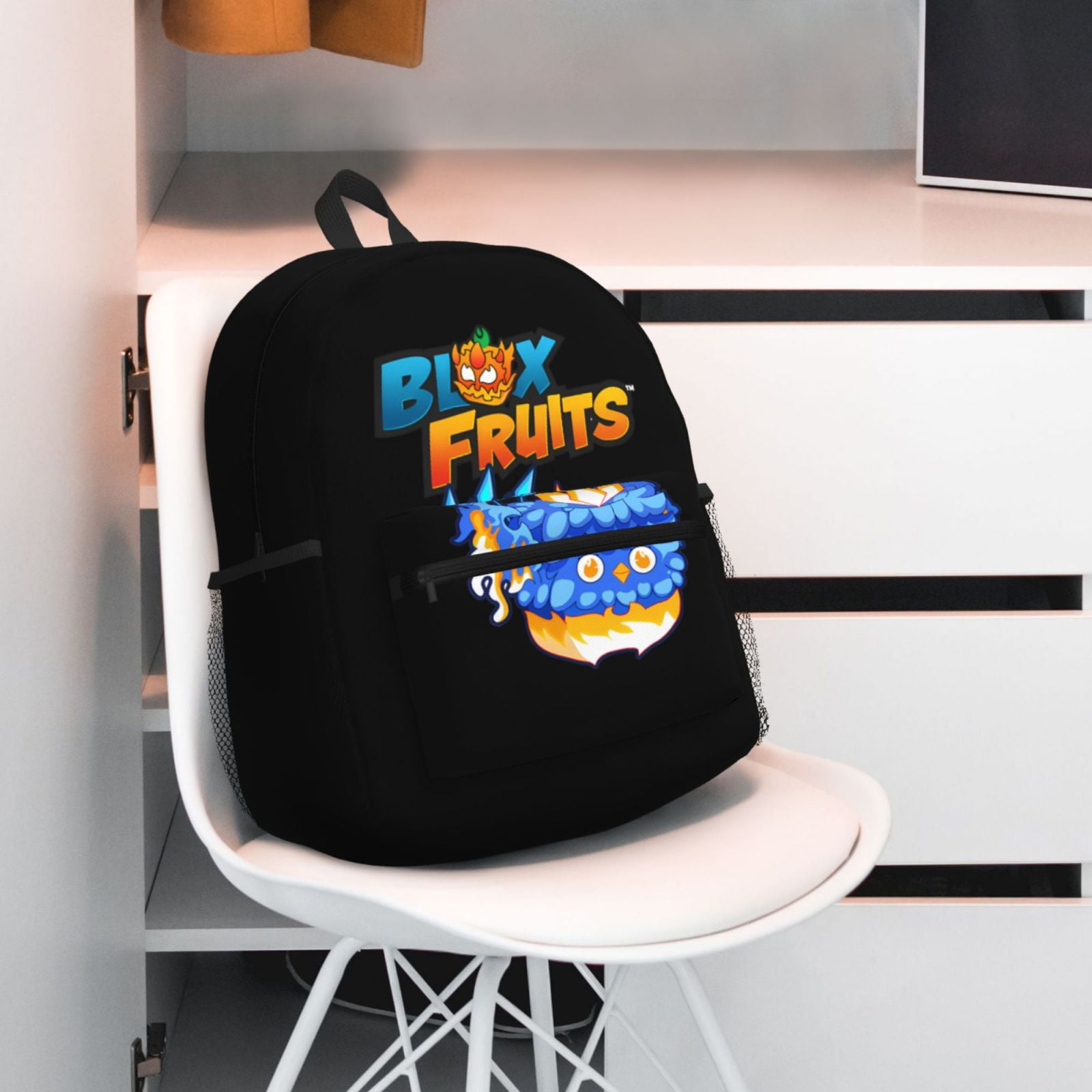 Blox Fruits Customized lightweight and comfortable backpack Zippered ...