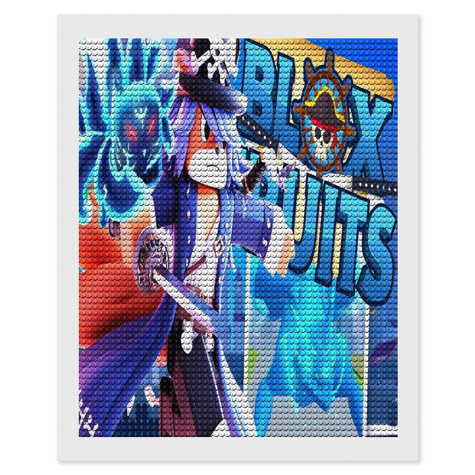 Blox Fruits Diamond Art Kits for Adults 5D Diamond Art Kit Paint by ...