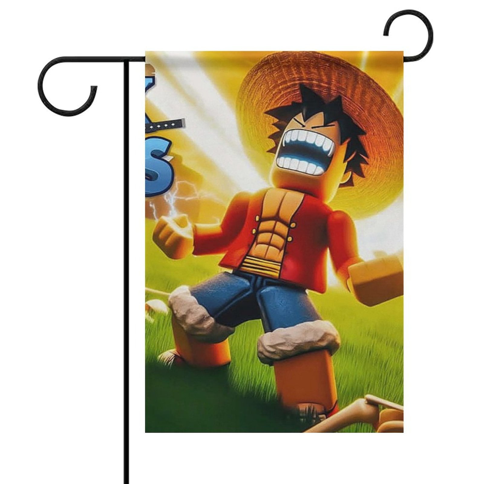 Blox Fruits Garden Banner - Double-Sided House Outdoor Flag for Yard ...