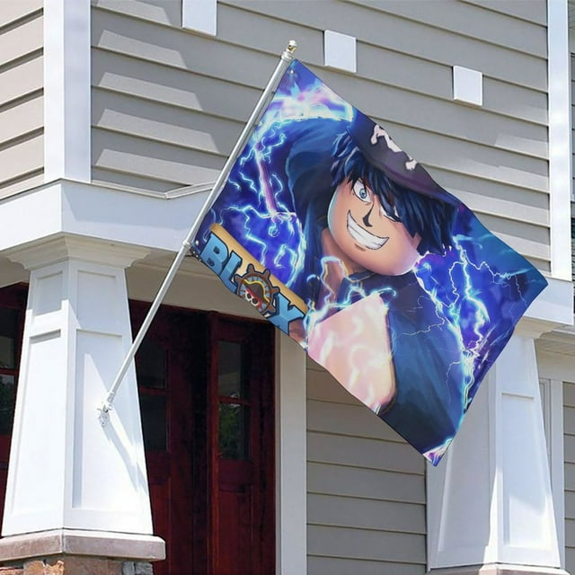 Blox Fruits Garden Banner - Double-Sided House Outdoor Flag for Yard ...