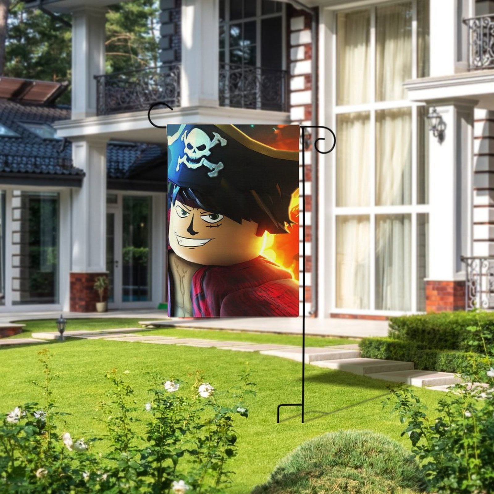 Blox Fruits Garden Banner - Double-Sided House Outdoor Flag for Yard ...