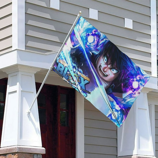 Blox Fruits Garden Banner - Double-Sided House Outdoor Flag for Yard ...