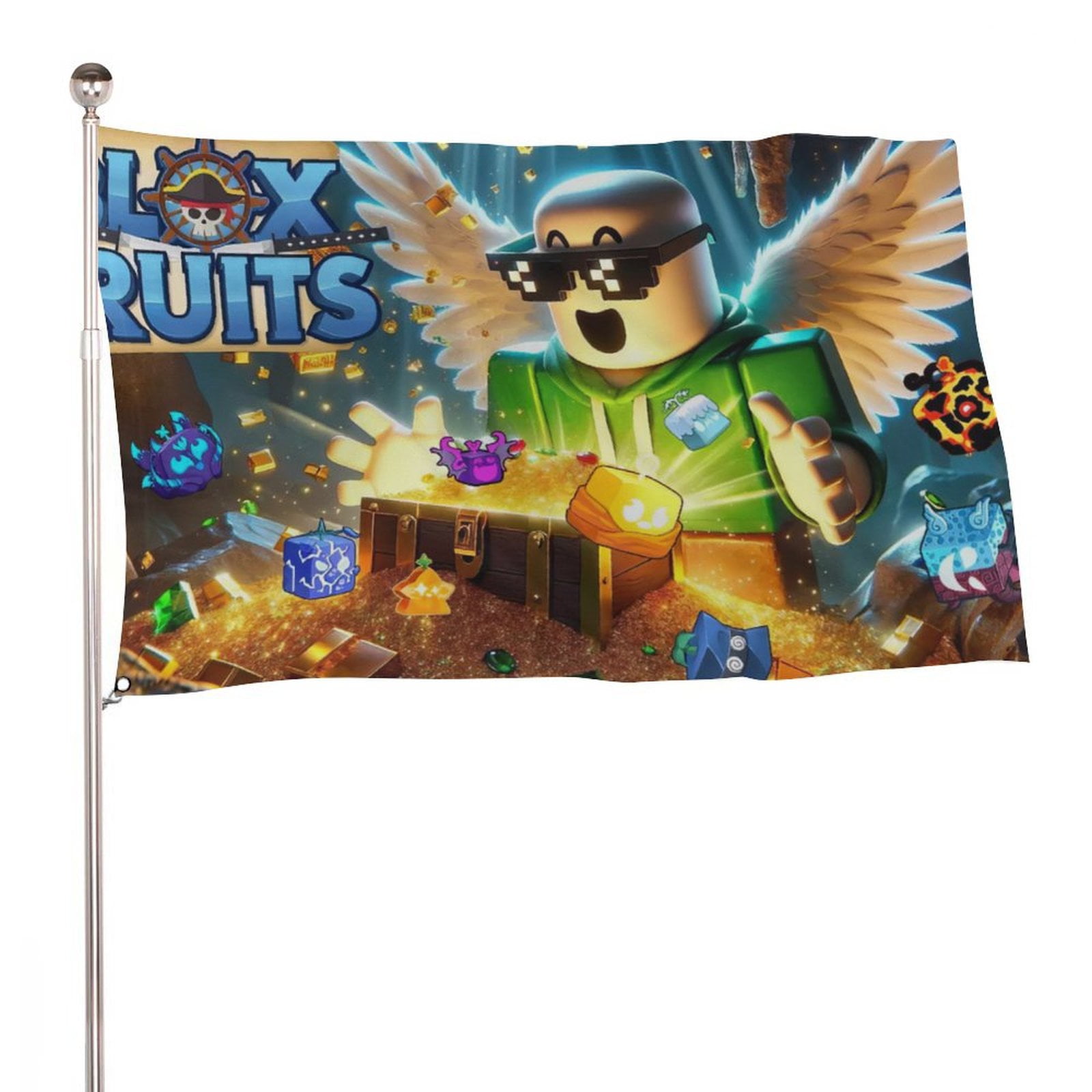 Blox Fruits Garden Banner - House Outdoor Flag for Yard And Lawn ...