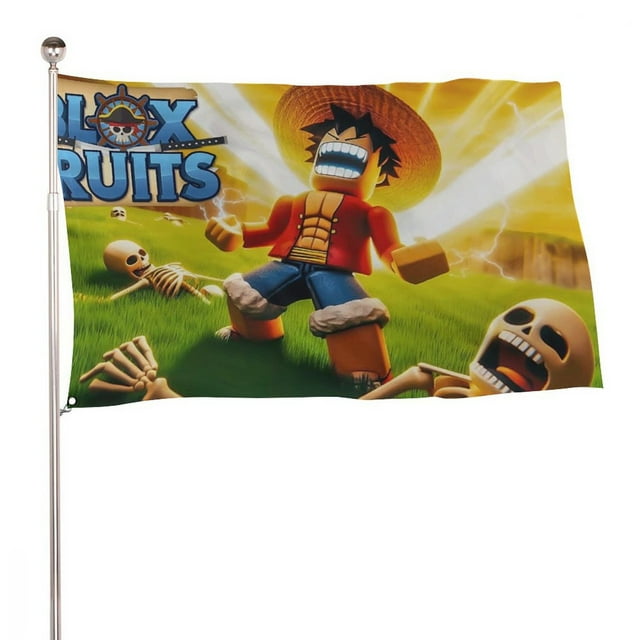 Blox Fruits Garden Banner - House Outdoor Flag for Yard And Lawn ...