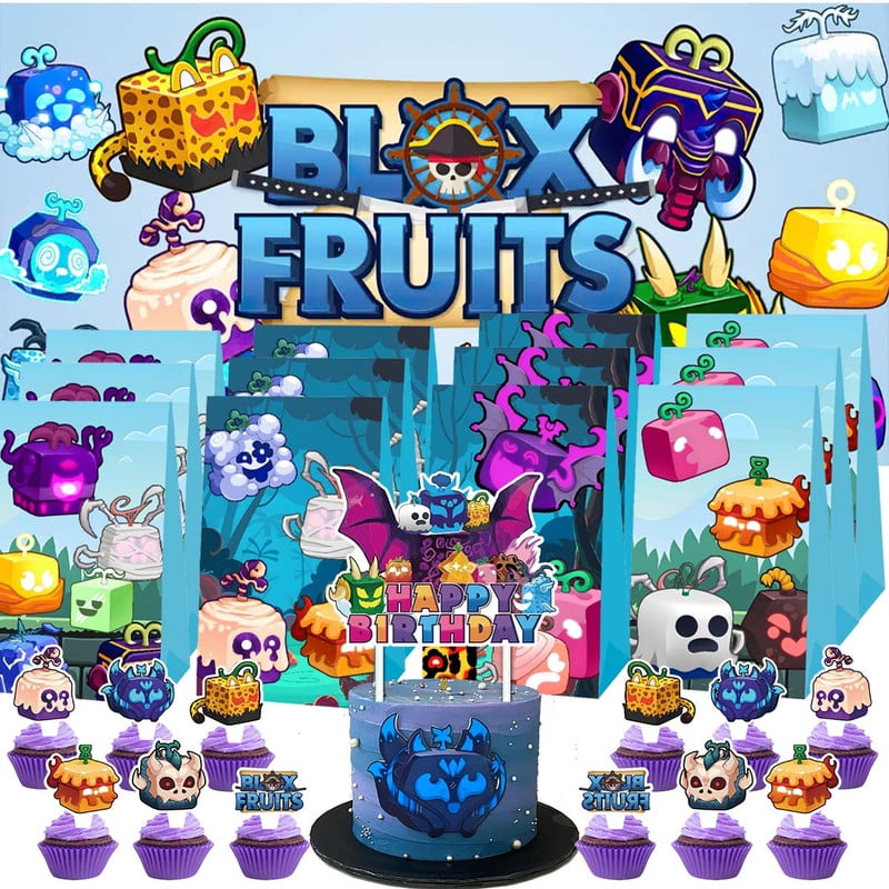 Blox Fruits Goodie Bags Treat Candy Decorations Party Favor Supplies ...