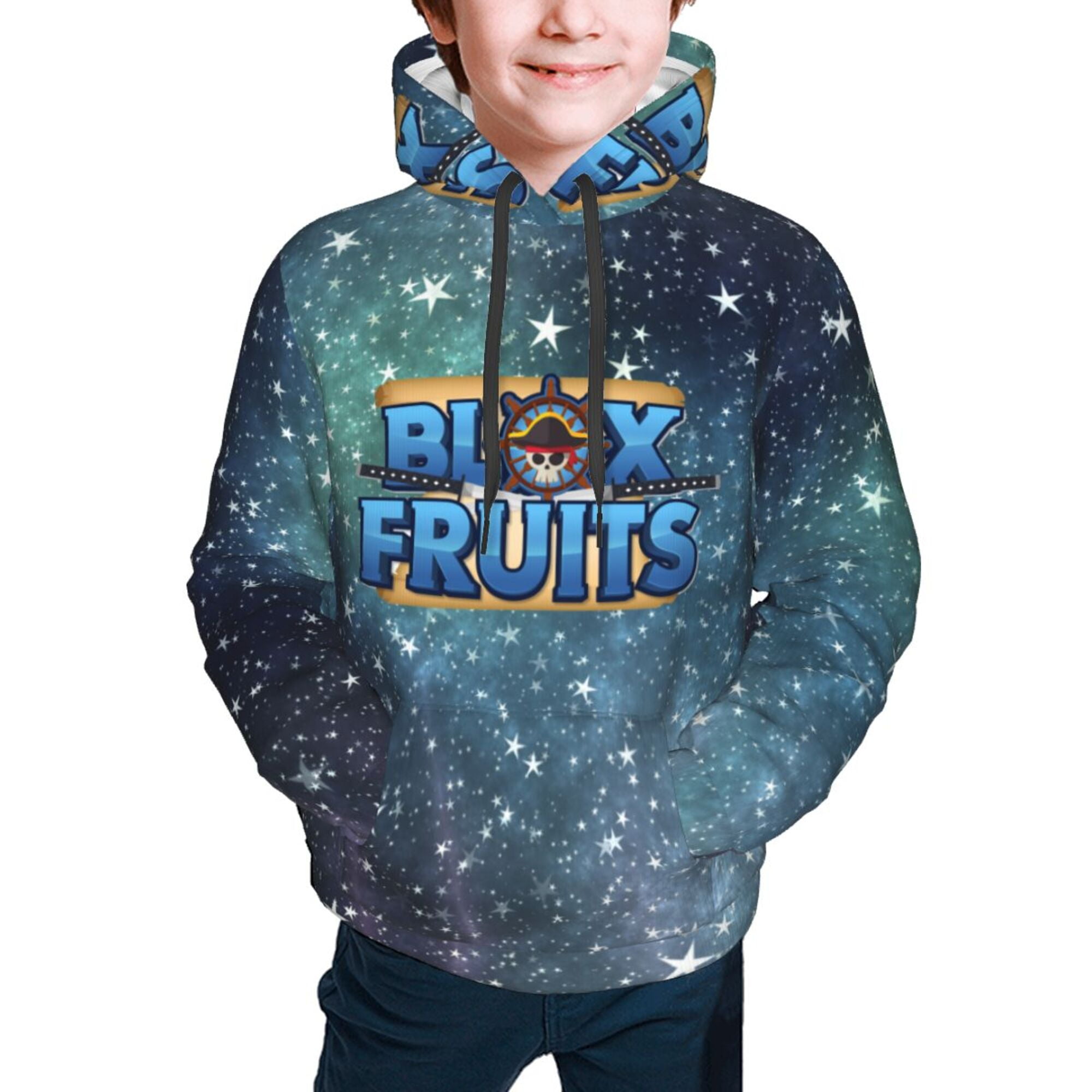 Blox Fruits Kids Hoodie With Kangaroo Pocket Sweatshirt For Boy Girl ...