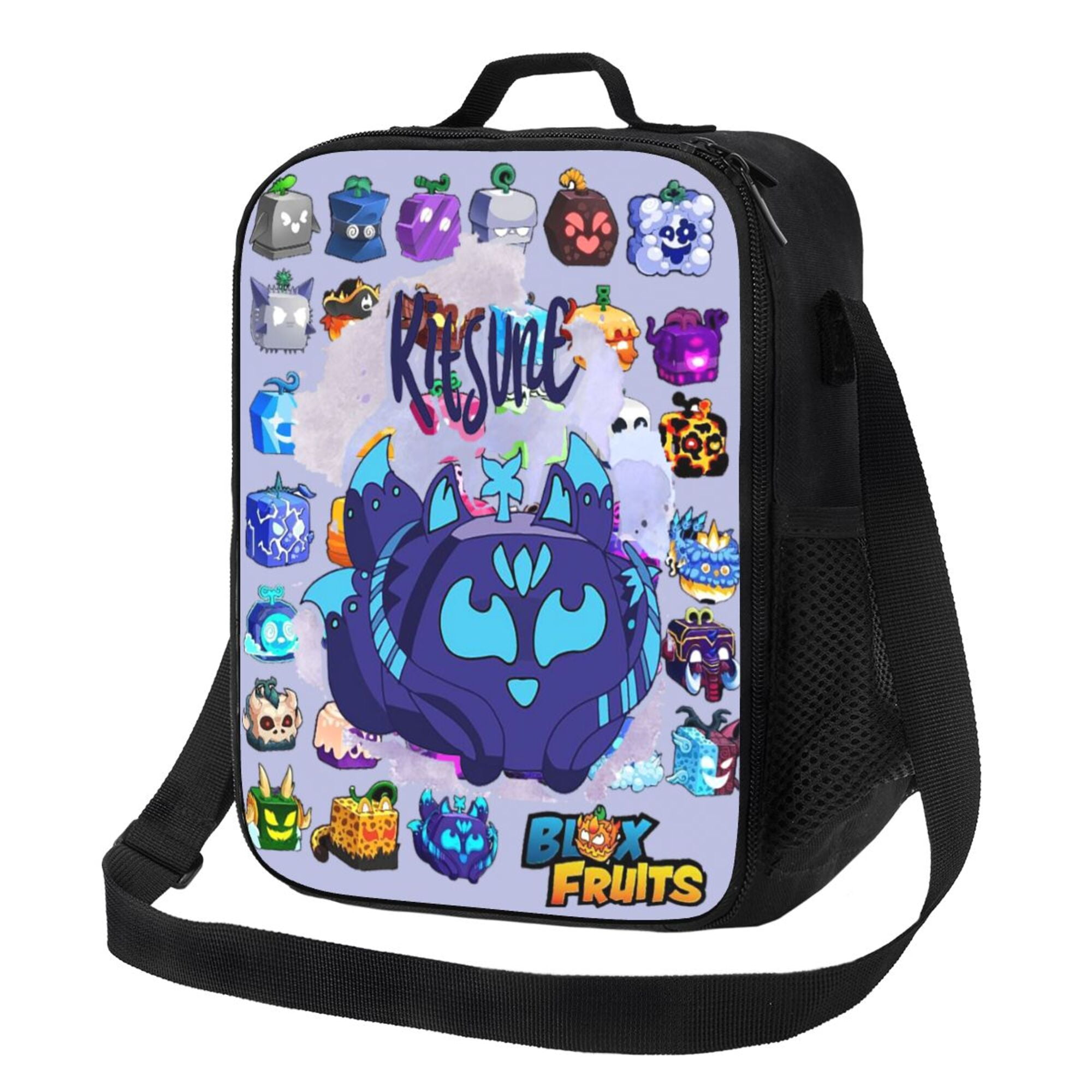 Blox Fruits Kitsune Fruit Lunch Bag Large Capacity Lunch Box Reusable ...