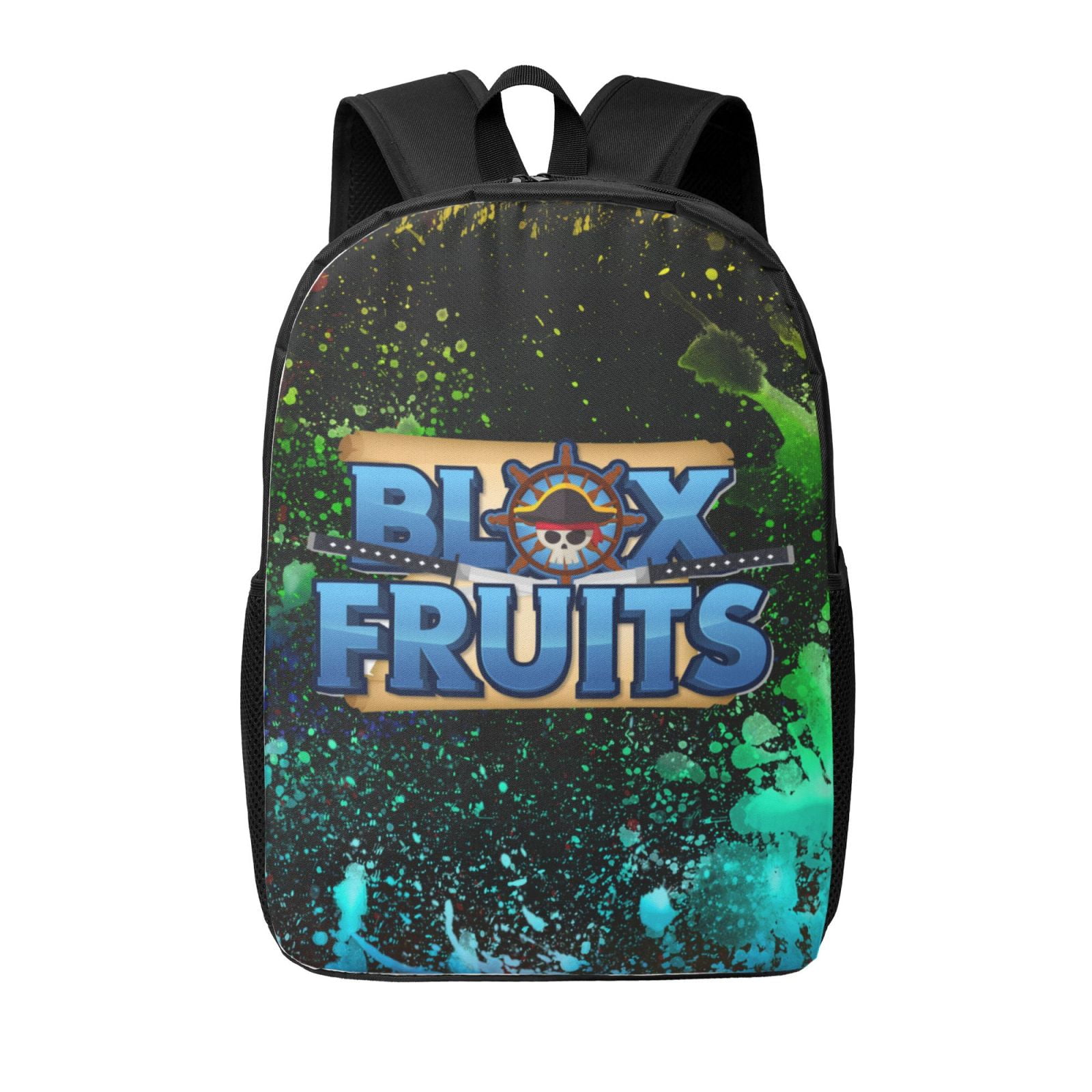 Blox Fruits Large Capacity Backpacks 3d Printed 17 Inch Laptop Backpack ...