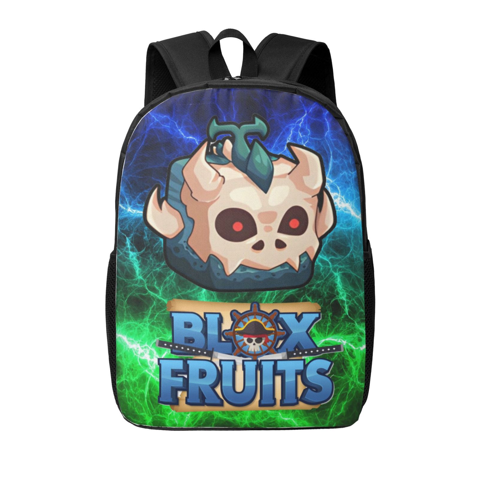 Blox Fruits Large Capacity Backpacks 3d Printed 17 Inch Laptop Backpack ...