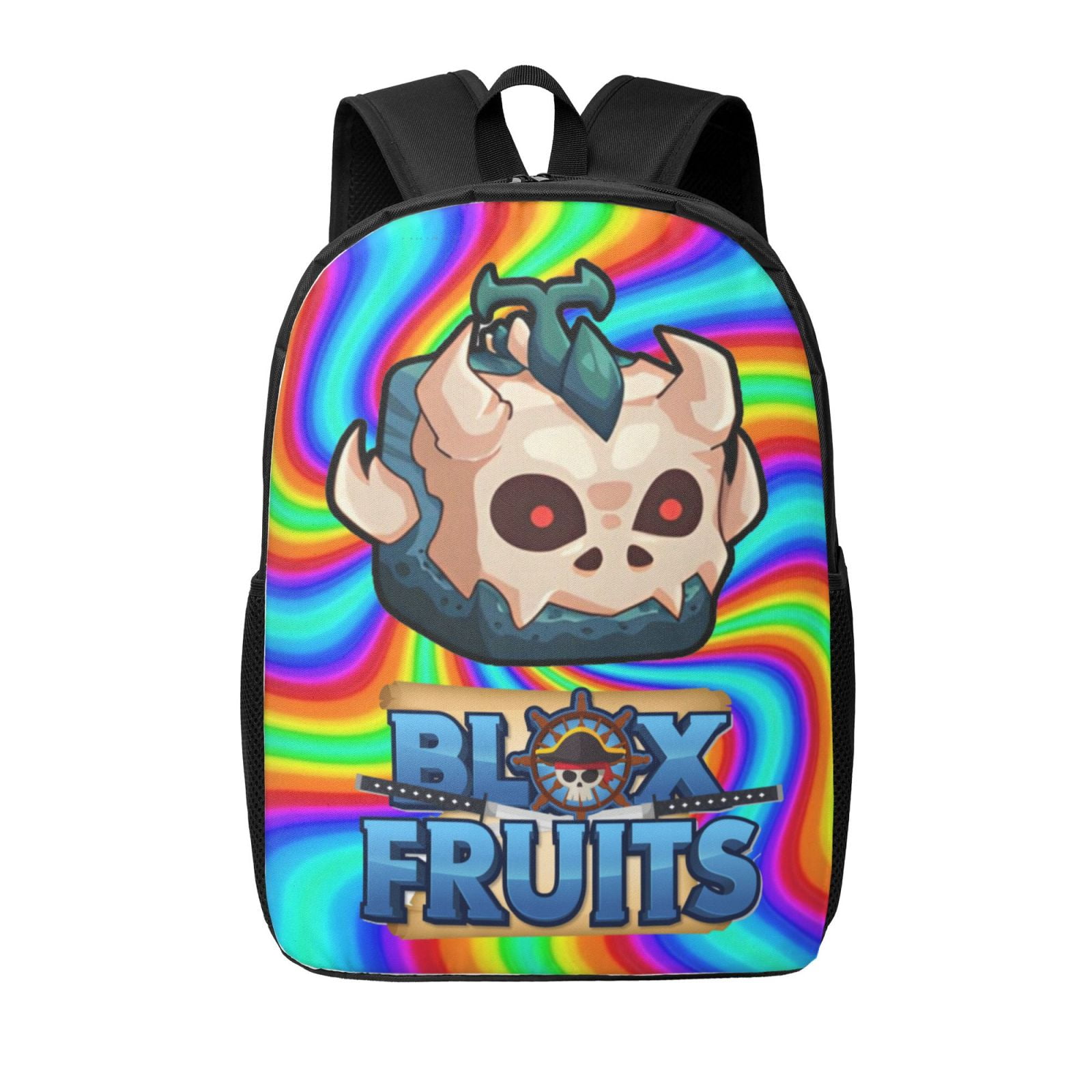 Blox Fruits Large Capacity Backpacks 3d Printed 17 Inch Laptop Backpack ...