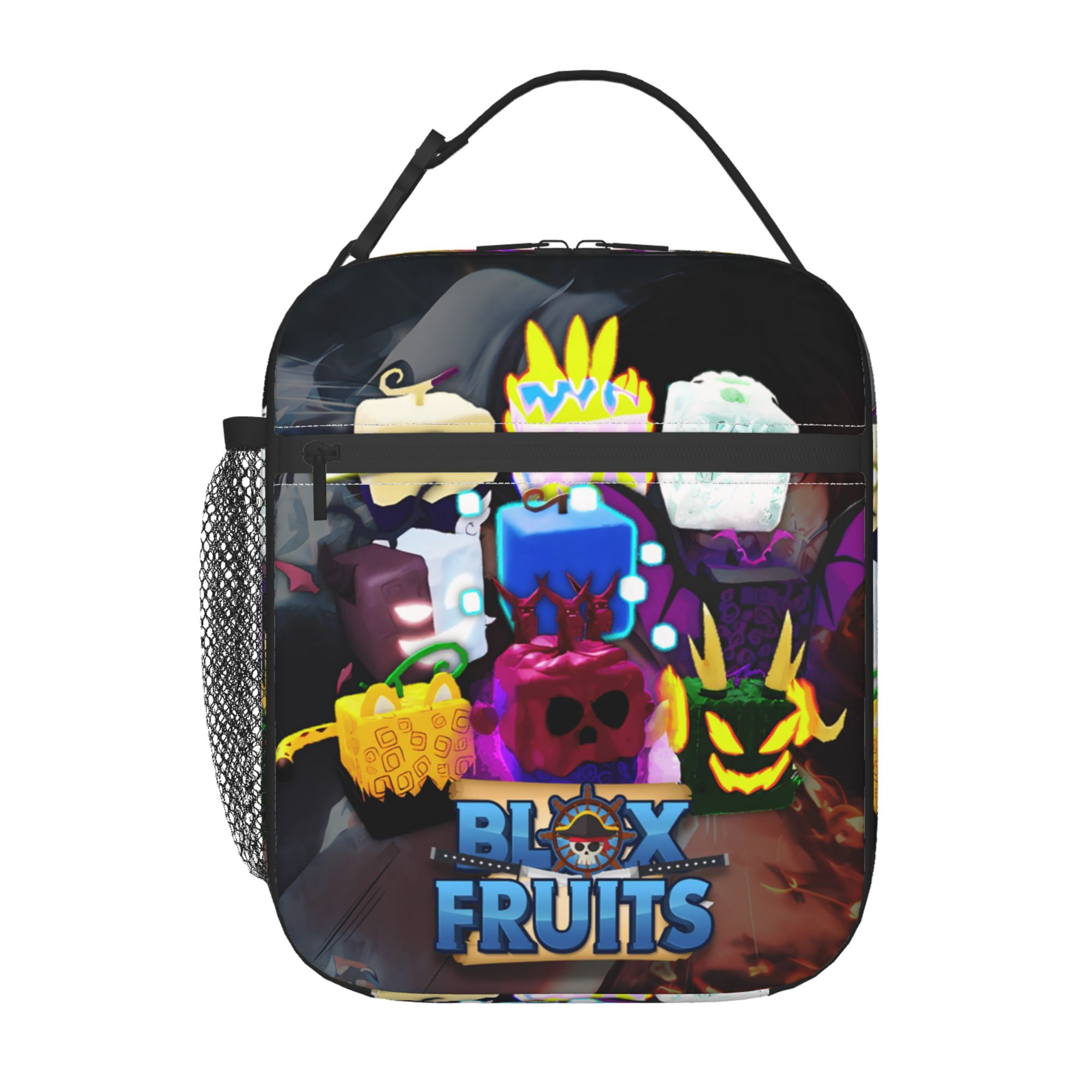 Blox Fruits Lunch Bag Large Capacity Lunch Box Reusable Portable ...