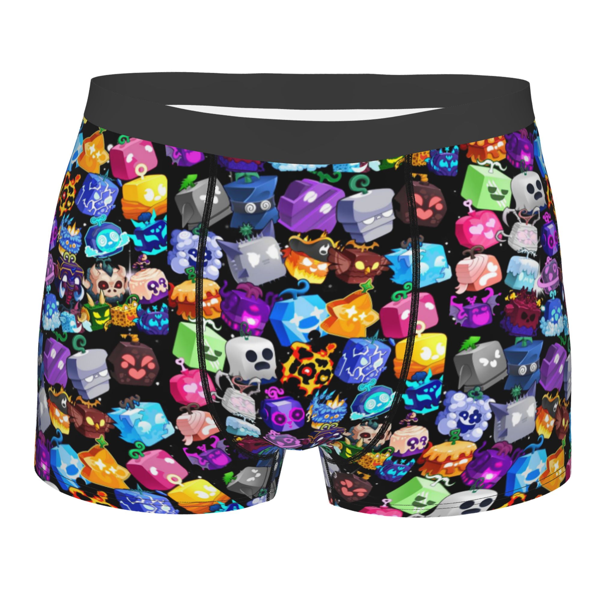 Blox Fruits Men's Boxer Brief Underwear Breathable Stretch Pantie Sport ...