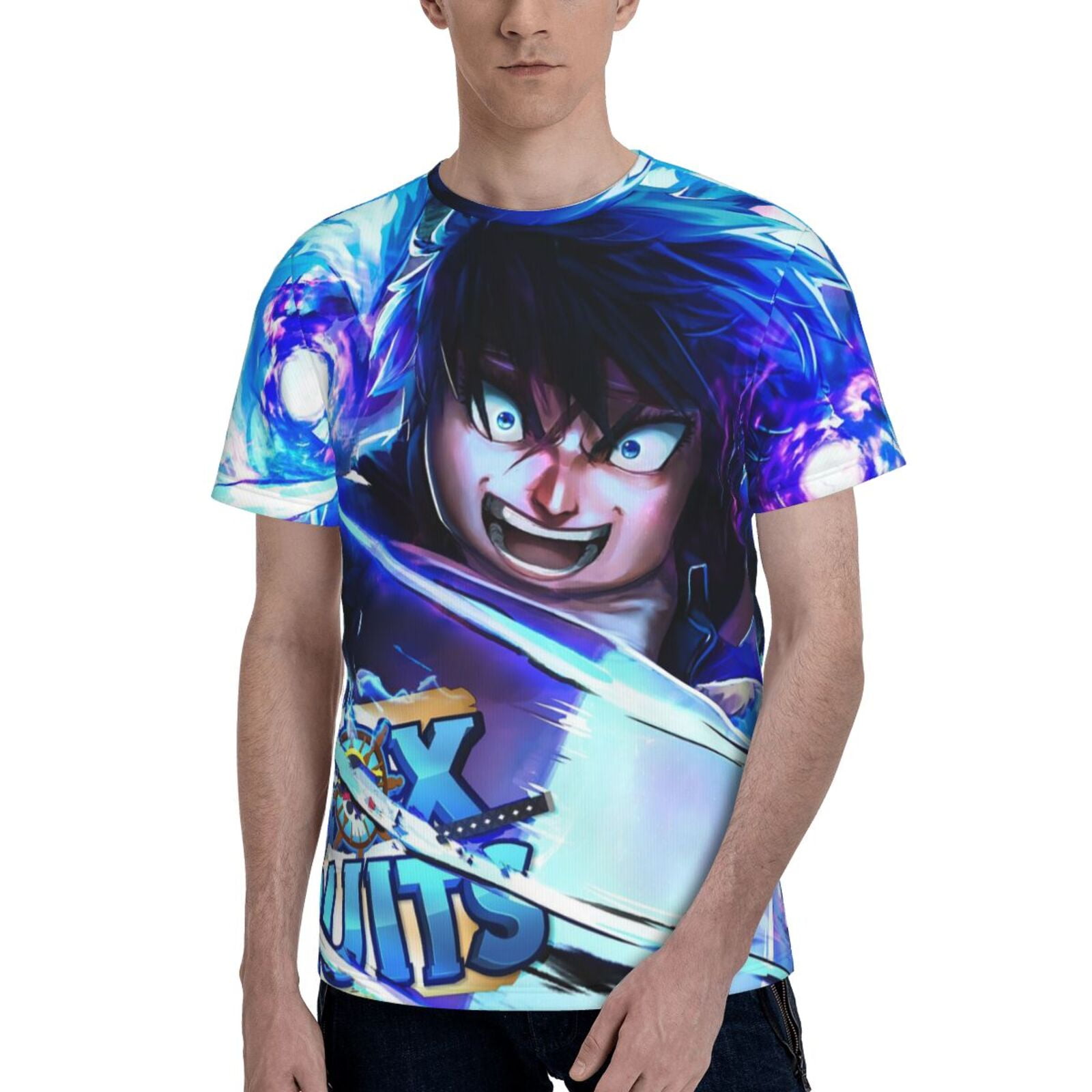 Blox Fruits Shirt 3d Printed T Shirt Crewneck Short Sleeve Top Tees For ...