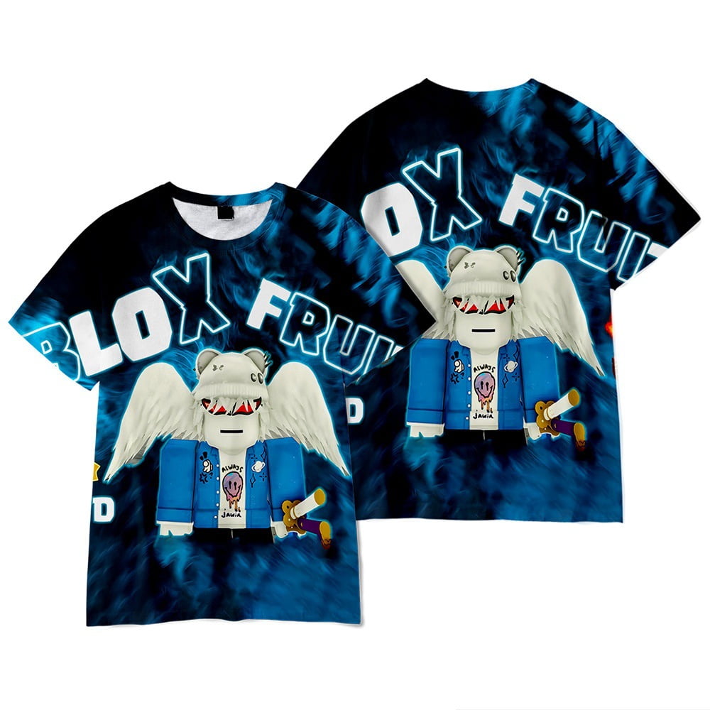 Blox Fruits Shirt Outfits for Boys Girls Kids Blox Fruits Game Costume ...