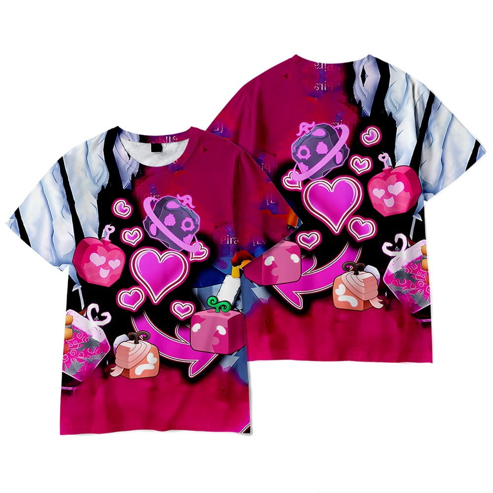 Blox Fruits Shirt Outfits for Boys Girls Kids Blox Fruits Game Costume ...
