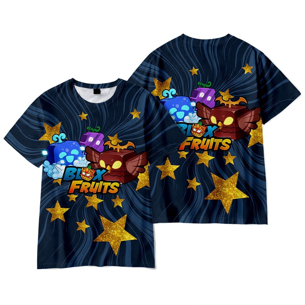 Blox Fruits Shirt Outfits for Boys Girls Kids Blox Fruits Game Costume ...