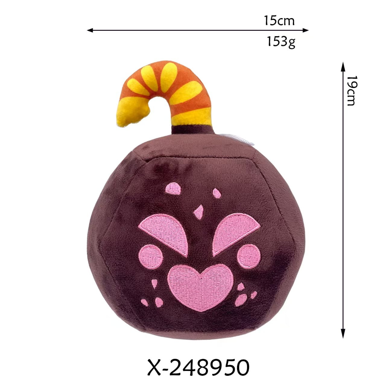 Blox Fruits Soft Stuffed Fruit Design, Blox Fruits Pattern Plushies ...