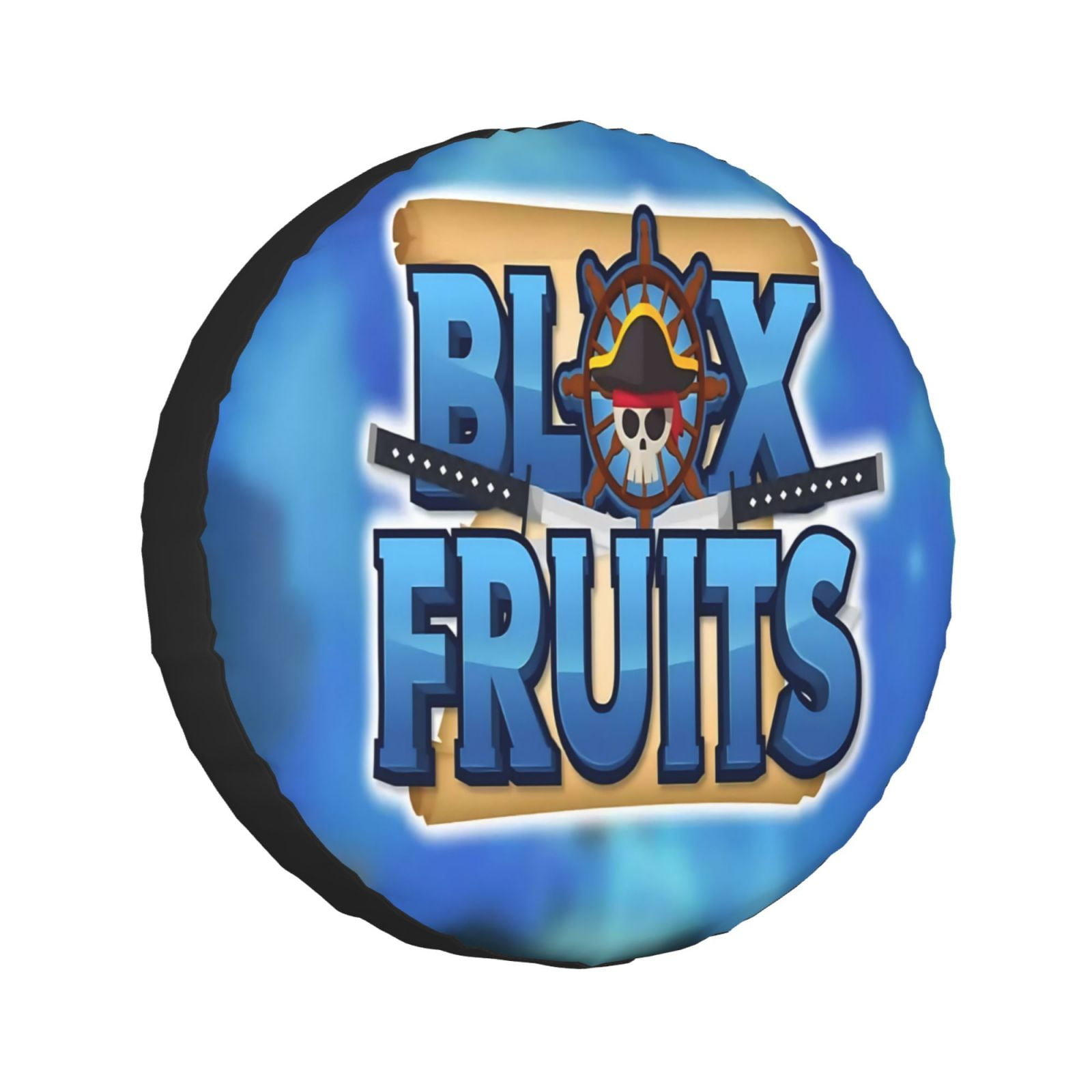 Blox Fruits Spare Tire Cover Dust-Proof Wheel Tire Cover Fit Trailer RV ...