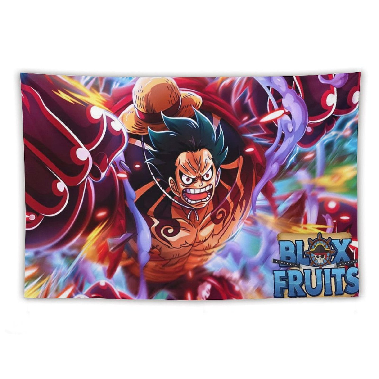 Blox Fruits Tapestry Anime Poster Wall Hanging Art Decor For Living ...