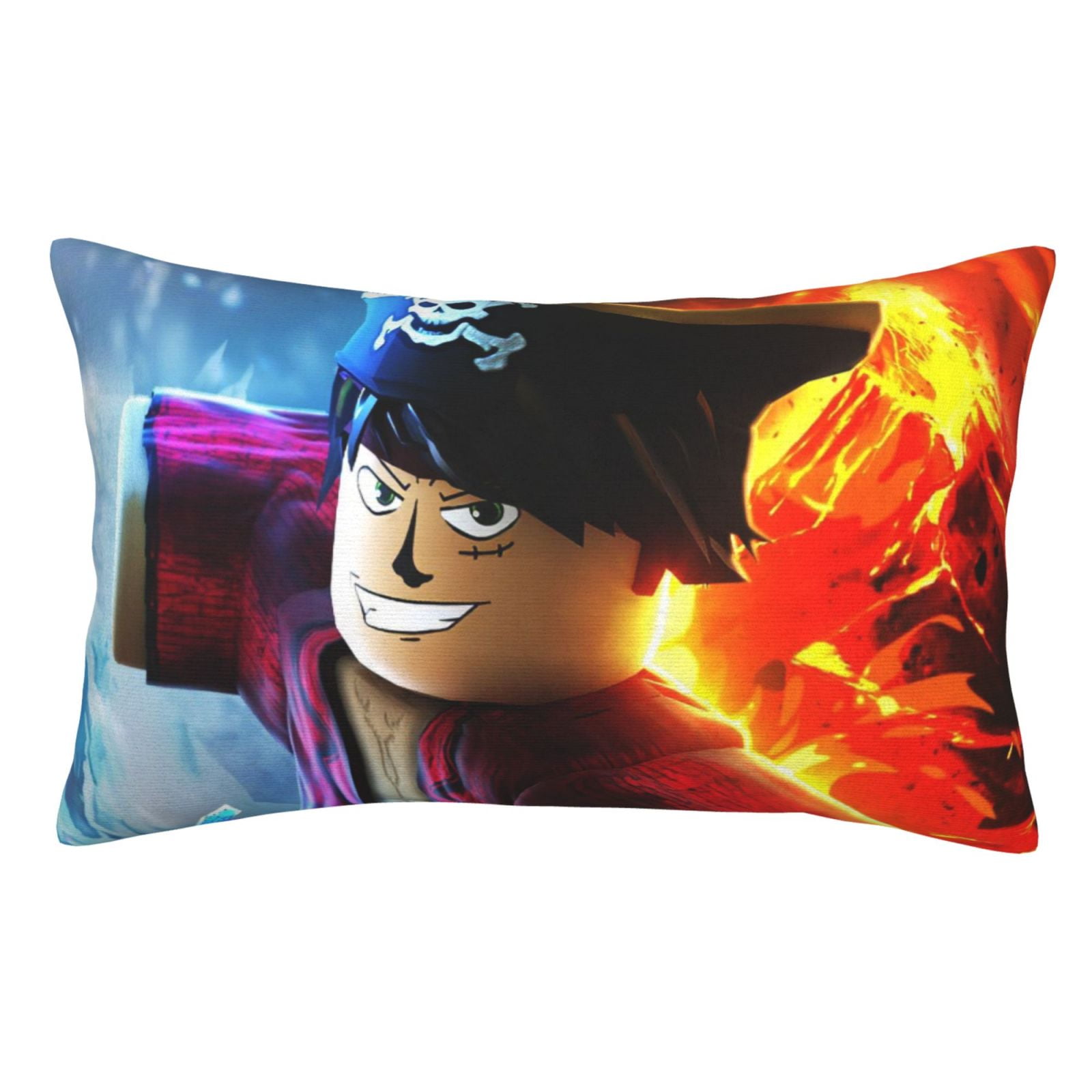 Blox Fruits Throw Pillow Covers 20"X30" Pillow Case Cushion Pillow ...