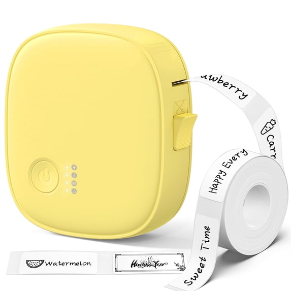 Blozor Mini Label Maker AH-P05 Portable Inkless Bluetooth Small Label ...