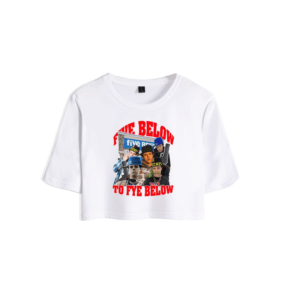 Blp Kosher Merch Five Below But Now I Keep That Fye Below Custom Crop ...