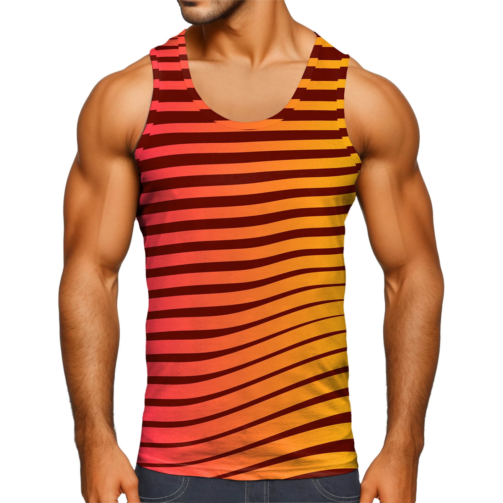 Blphud Basic Tank Top Men Tank Tops Men Men's Tank Undeshirts T Shirts ...