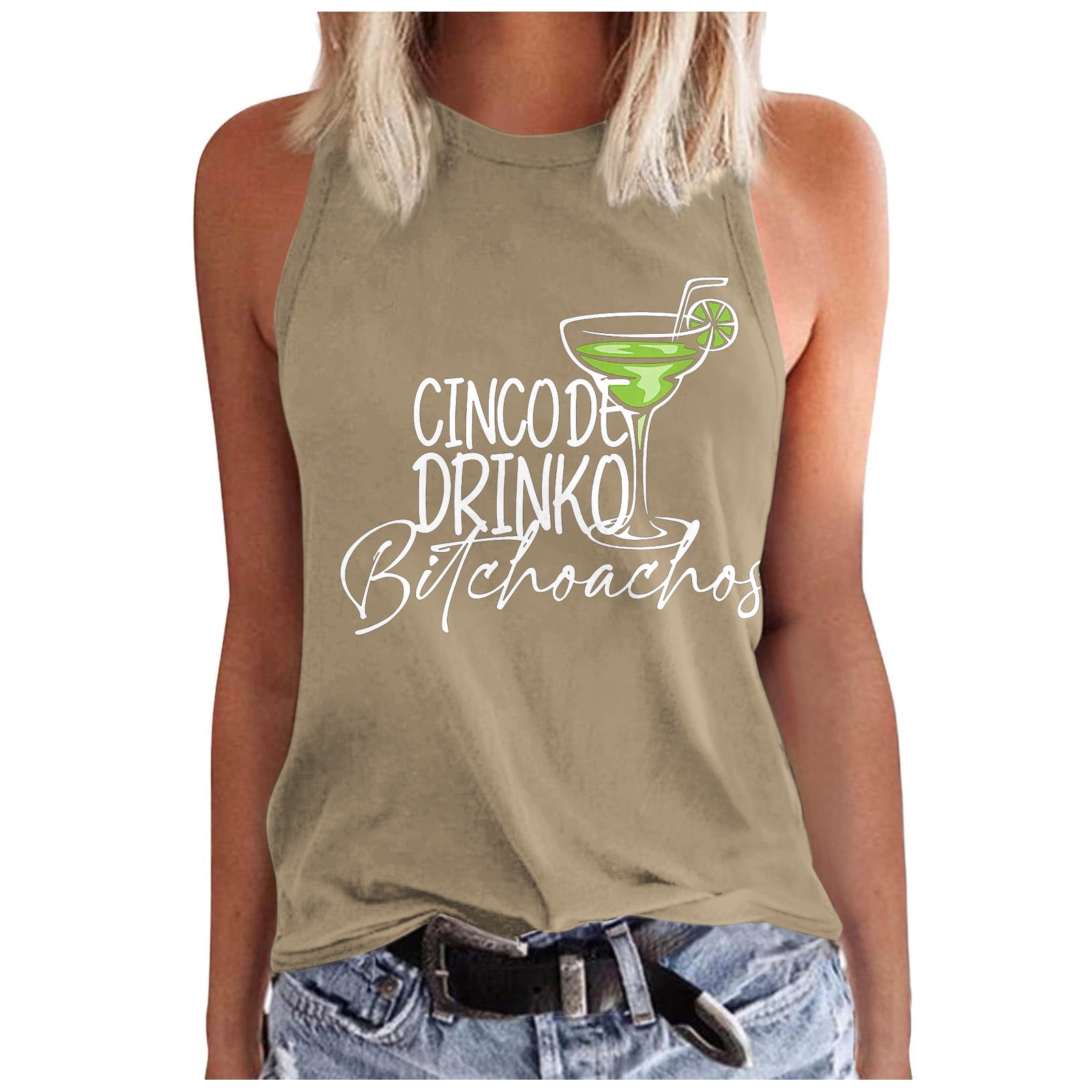 Blphud Beach Tank Tops for Women Graphic Tank Top Women Running Women's ...