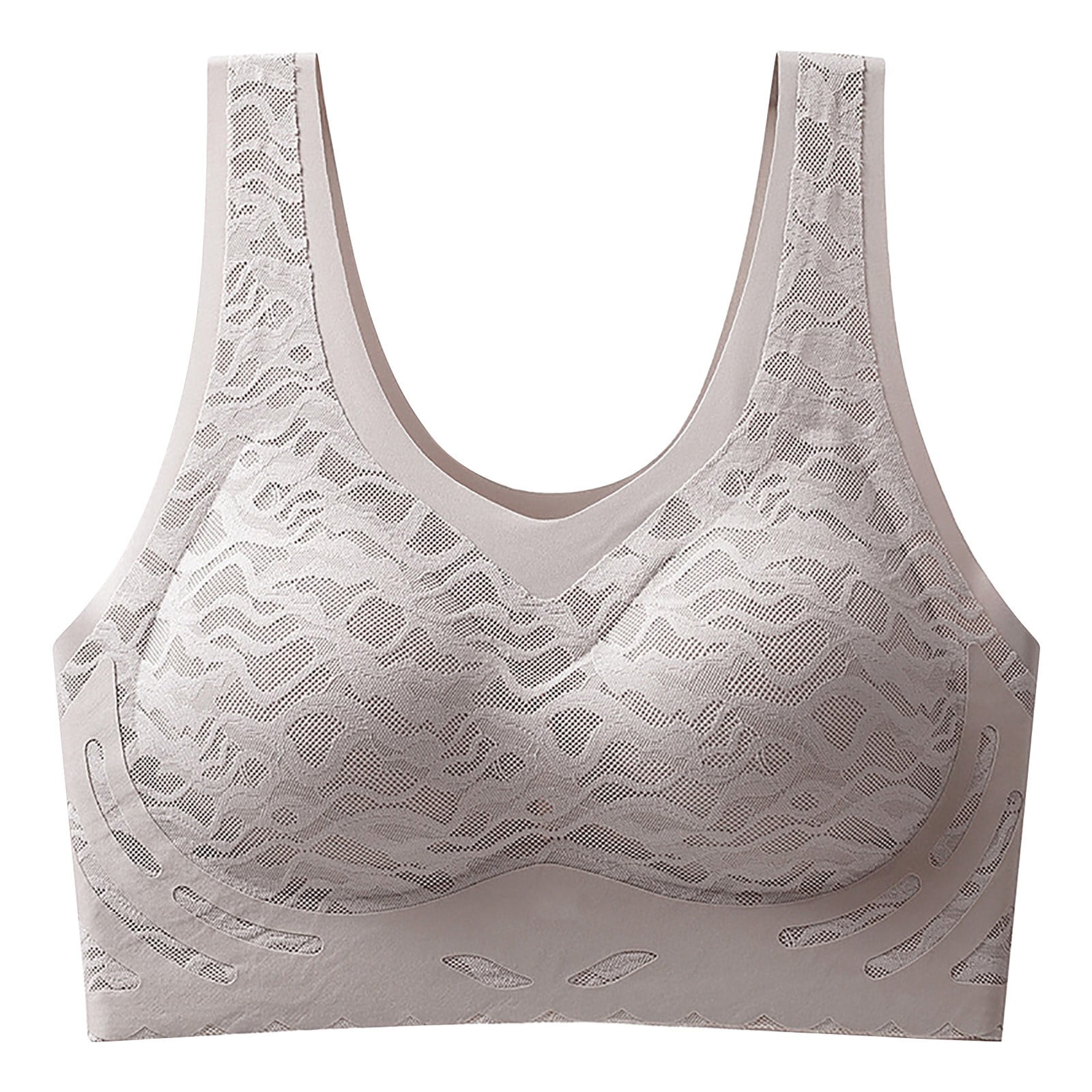 Blphud Bras for Women Pack plus Sized Sports Bra Ultra Thin Ice Silk ...