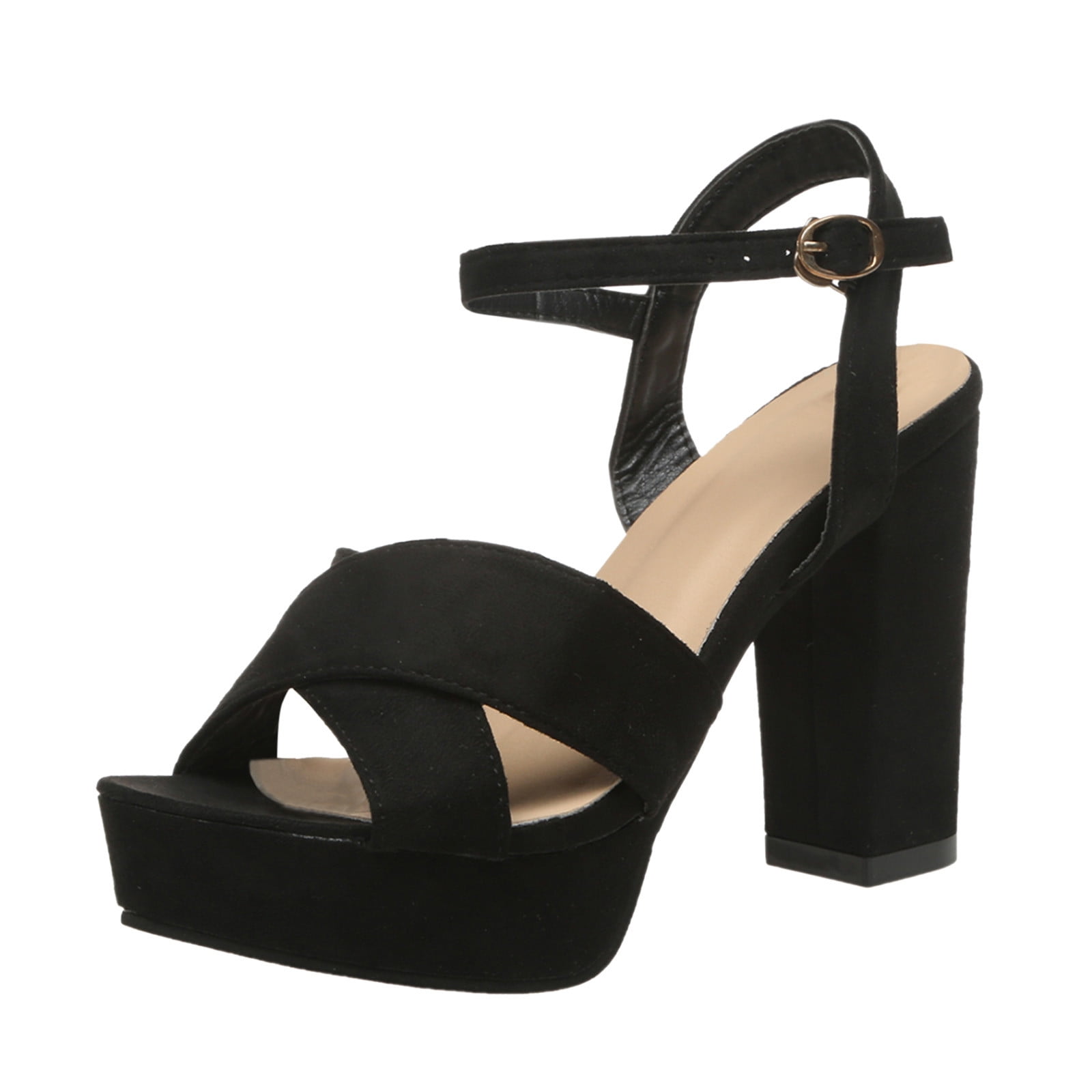 Blphud Sandals Women Comfortable Summer Heels for Women Heels Sandals ...