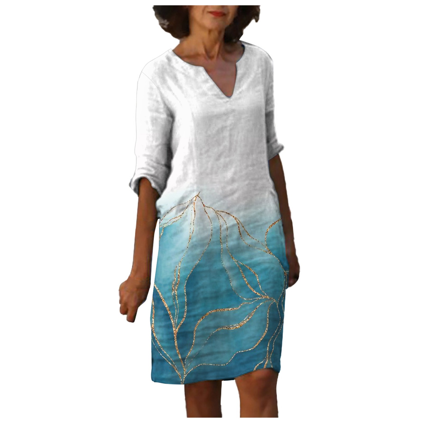 Blphud Simple Dresses for Women Summer Summer Dresses for Women 2024 V ...