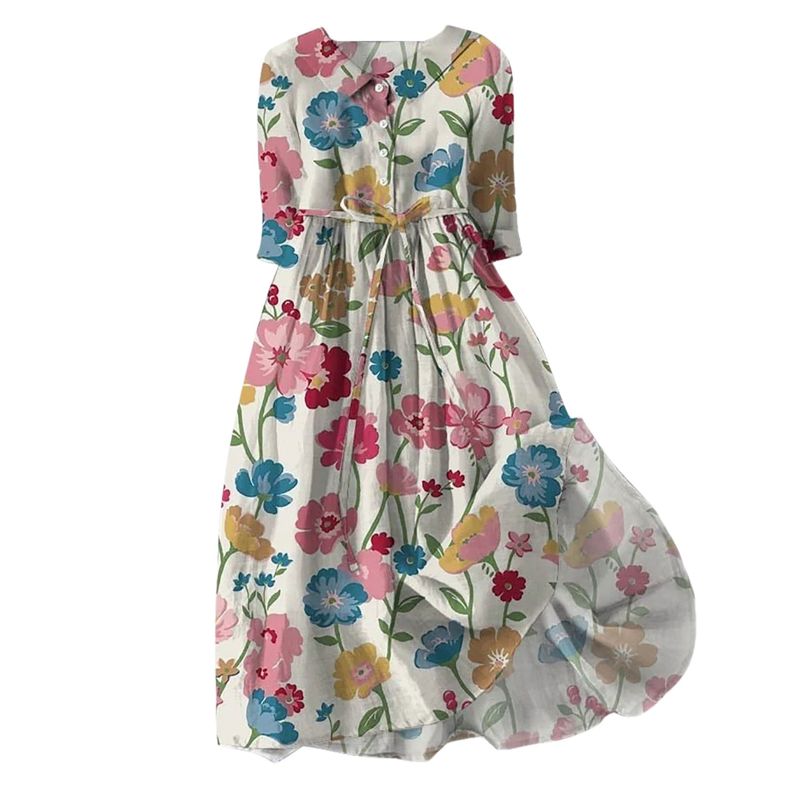 Blphud Women Summer Dresses 2024 Womens Summer Wrap Dresses Women USA ...