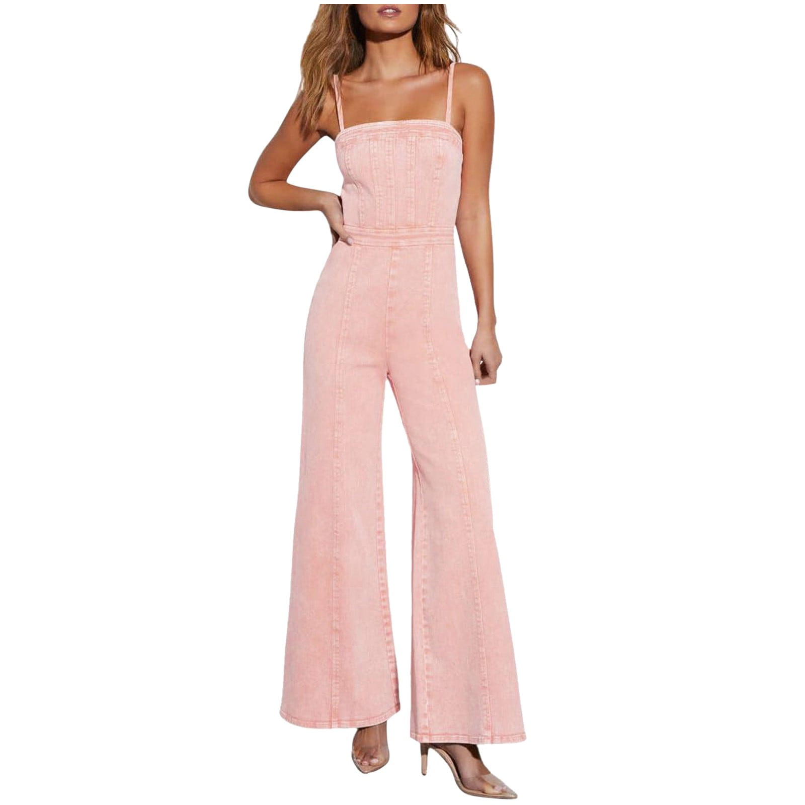 Blphud Women's Romper Sexy Wide Leg Rompers and Jumpsuits for Women ...