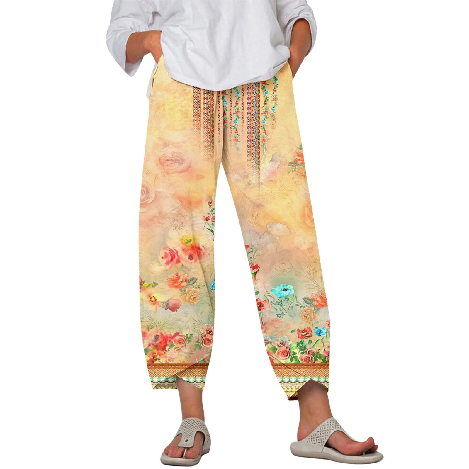 Blphud Womens Pants Trendy Business Casual Pants for Women Tall Fashion ...