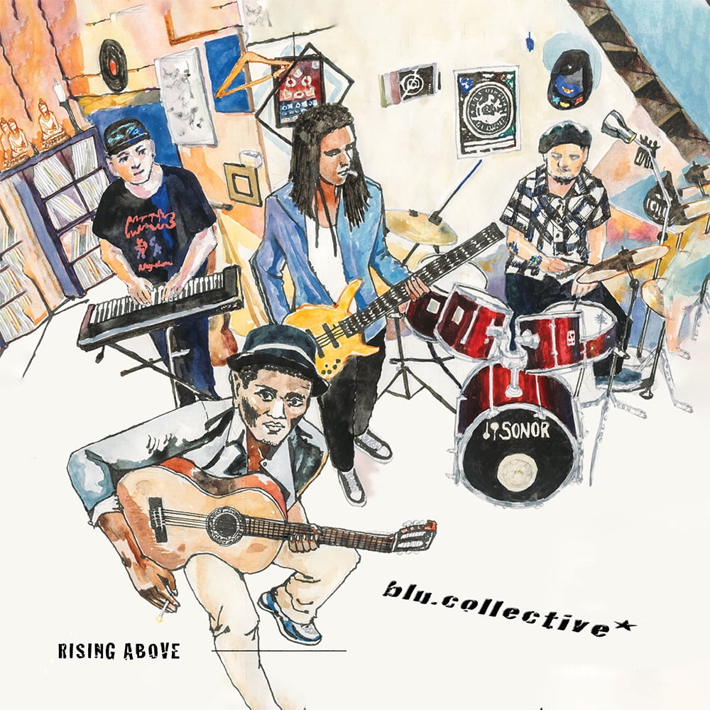 Blu.Collective - Rising Above - Music & Performance - Vinyl [7-Inch ...