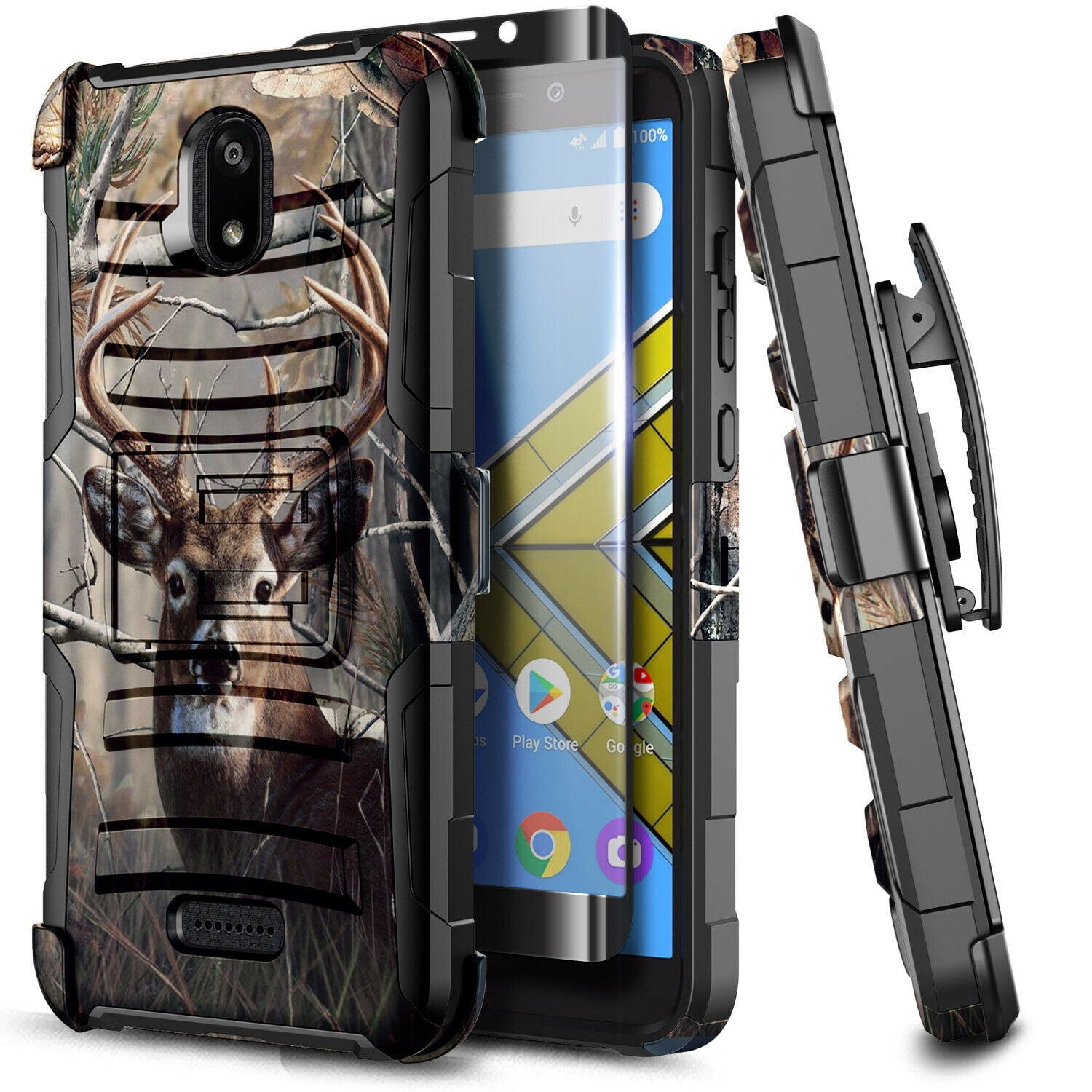 Blu Wiko Ride (W-U300) Case, AT&T Radiant Core (U304A)/Cricket Icon, w ...