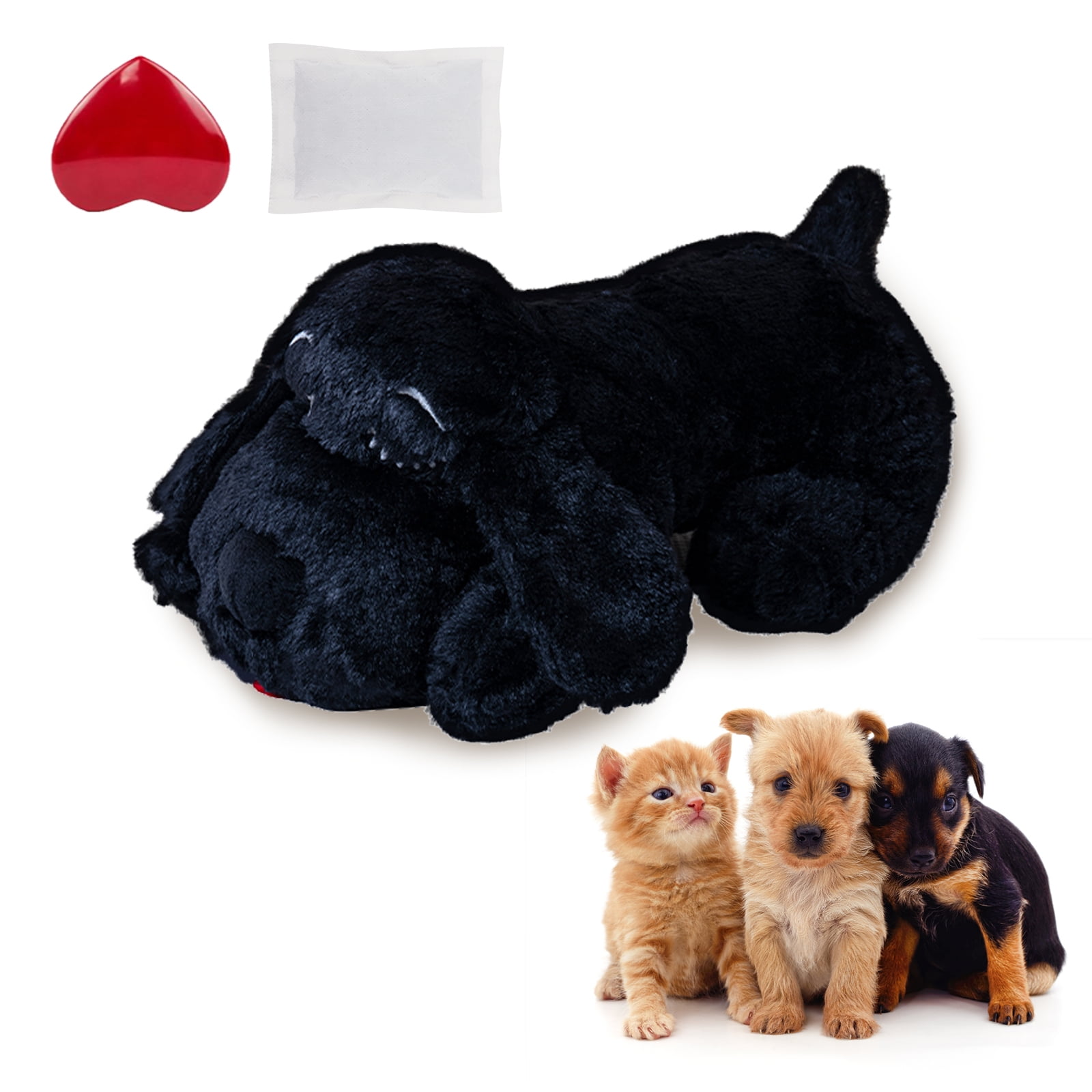 BluBlu Park Heartbeat Plush Toy, Calming Aid for Puppy, Dog Anxiety ...