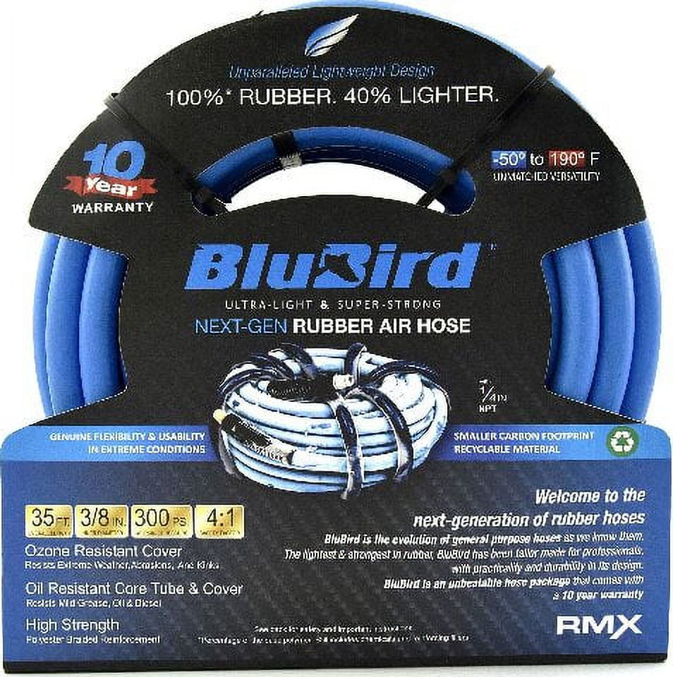 Blubird Air Hose 3/8 In. X 35 Ft. Air Hose BB3835 - Walmart.com