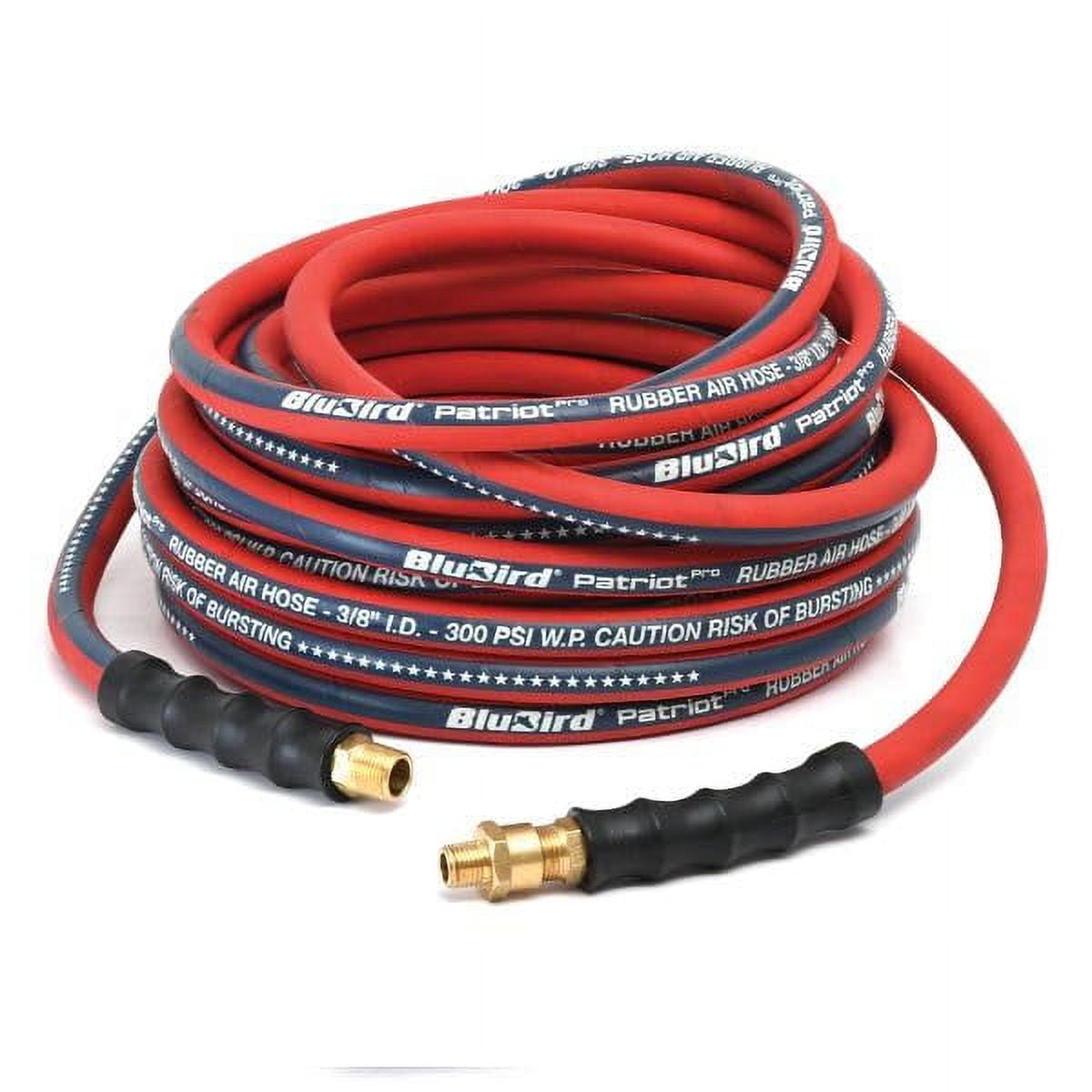 BluBird BluBird Patriot Pro Air Hose 1/2 in. Heavy Duty Lightweight 300 ...
