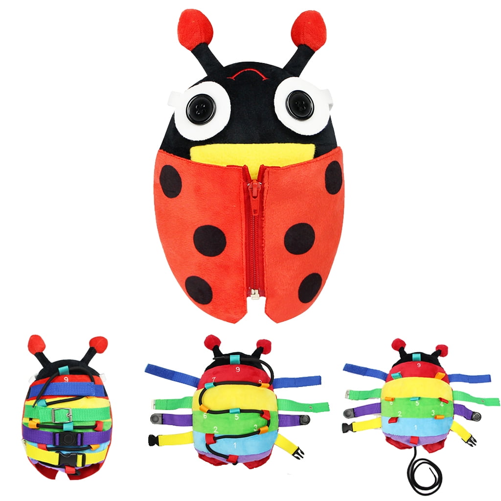 Blublu Park Montessori Sensory Buckle Stuffed Learning Activities ...