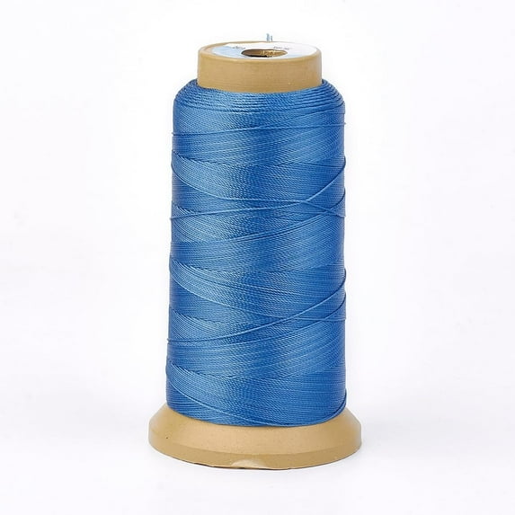 Blue 1 Roll 230m 1mm Polyester Thread Hand Quilting Thread All Purpose ...