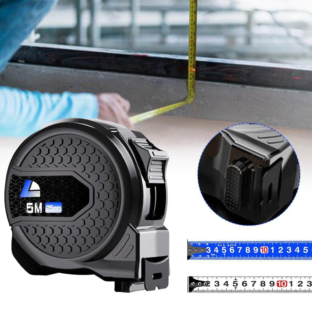 Blue 10m*25mm black technology sapphire blue imported tape measure 3 ...