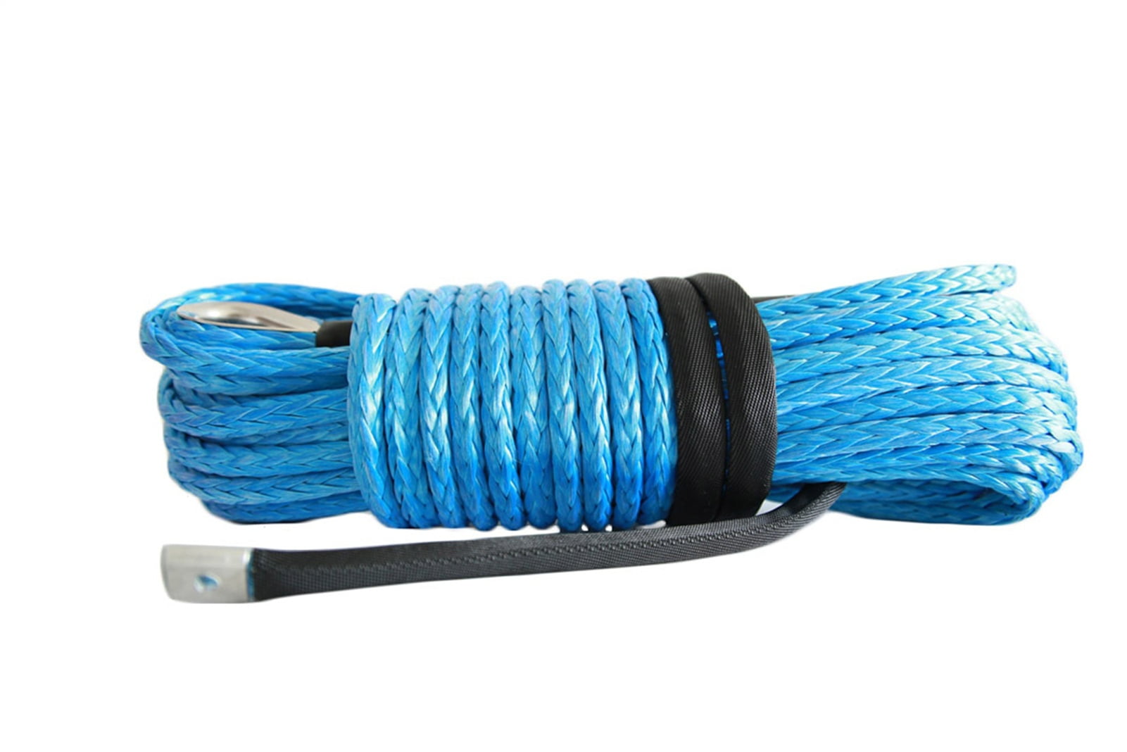 Blue 12mm*30m Synthetic Winch Rope,Rope for Electric Winches,Boat Winch ...