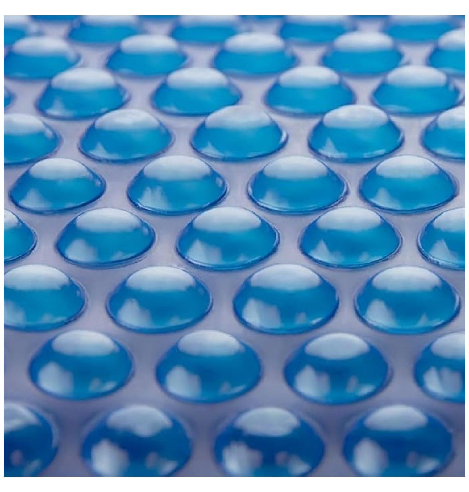 Blue 16 ft x 40 ft Rectangle Pool Solar Cover | 800 Series | Heat ...