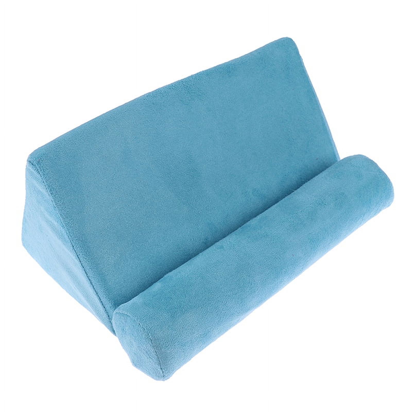 (Blue) 1Pc Tablet Pillow Holder Stand Foam Book Rest Reading Bed ...