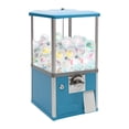 Blue 25 Cent Coin Operated Vending Machines,Commercial Toy Capsule ...