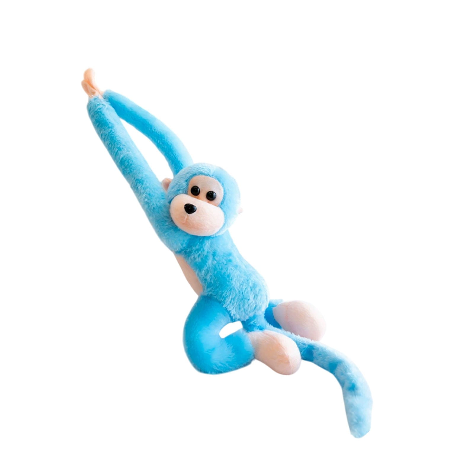 Blue 28 Inch Plush Monkey Stuffed Animal Long Arm Toy Soft Doll Hanging ...