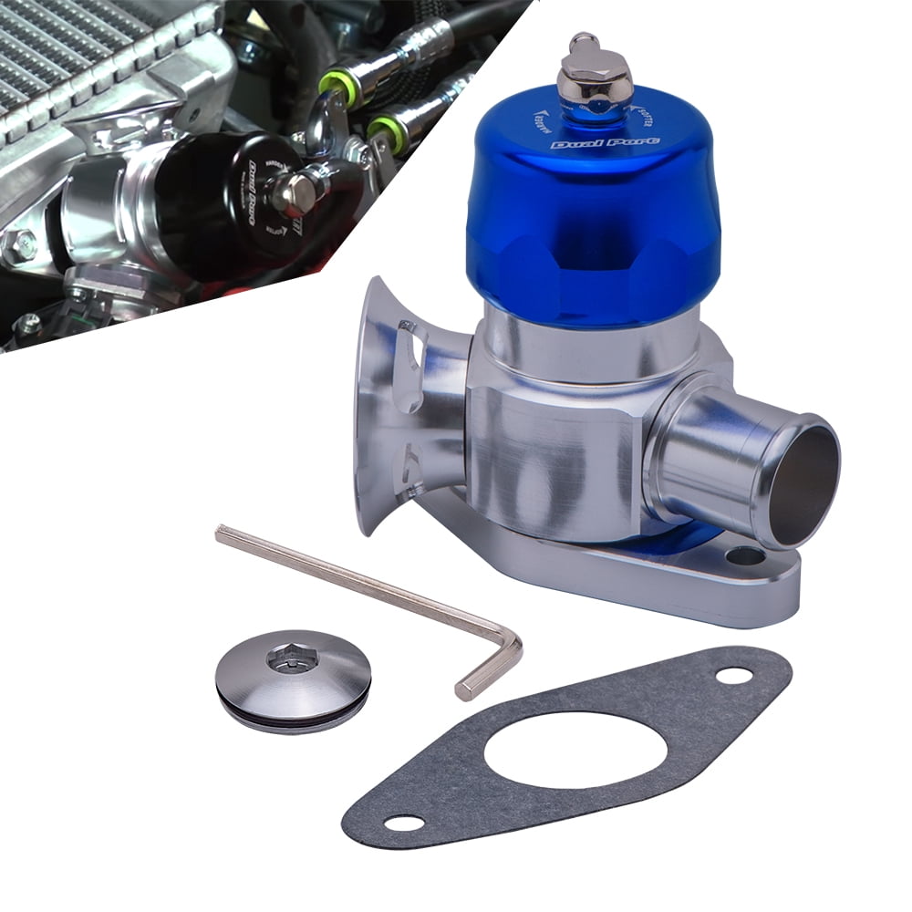 Blue - 29MM Dual Port Blow Off Valve BOV for Mazda Mazdaspeed Subaru ...