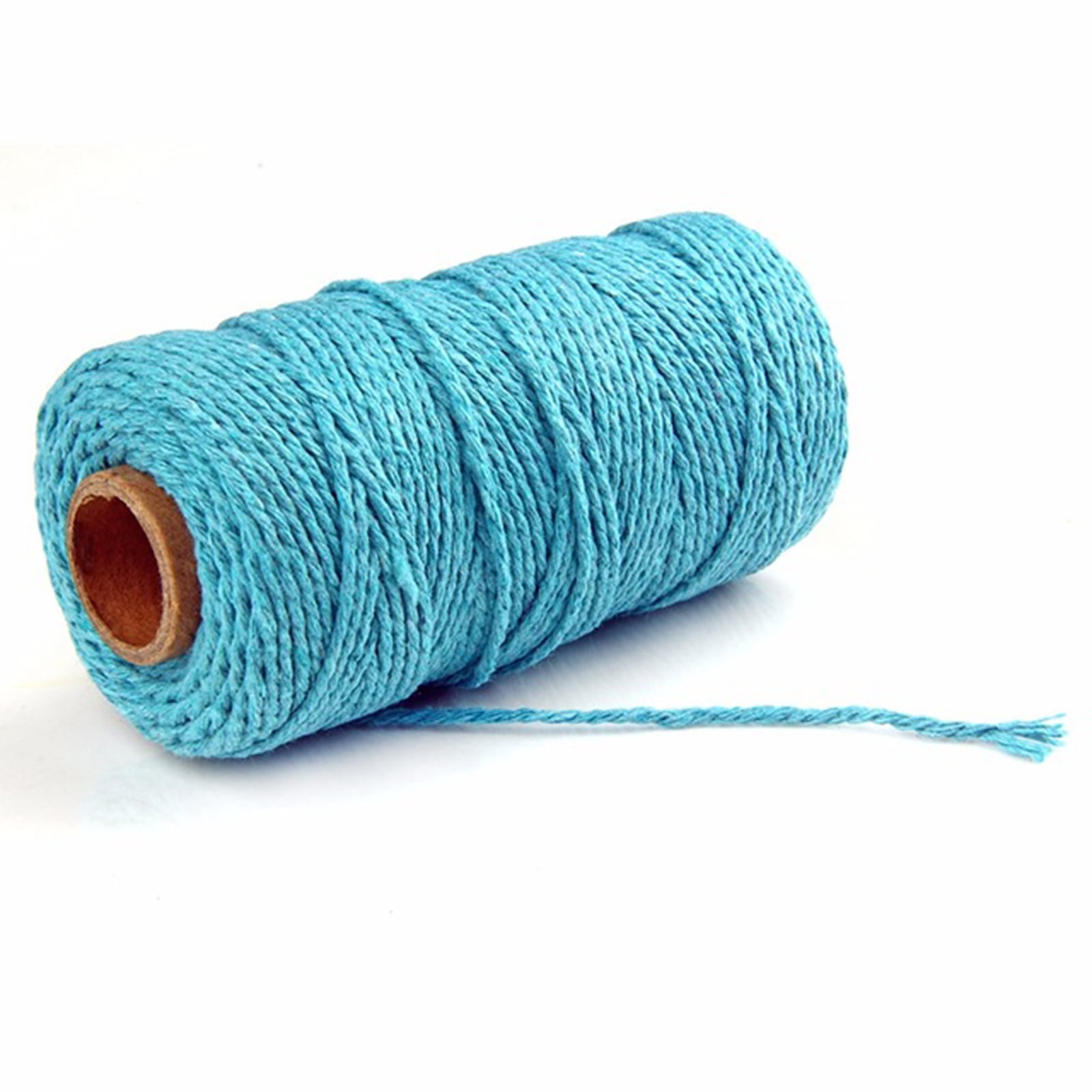 Blue 2mmDIY colorful cotton rope - Walmart.com